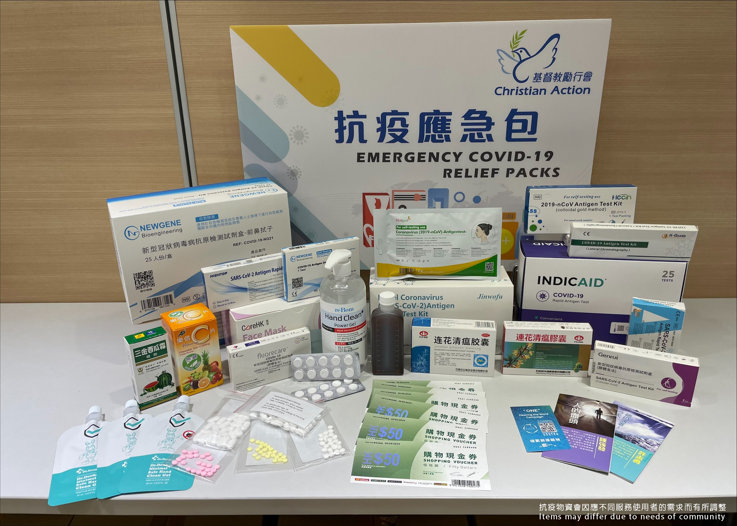 Relief Packs - Christian Action